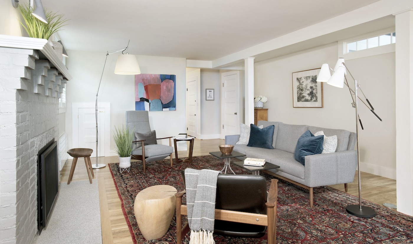 Artful Multi-Room Renovation • Gloucester MA Interior Design • Hammond ...
