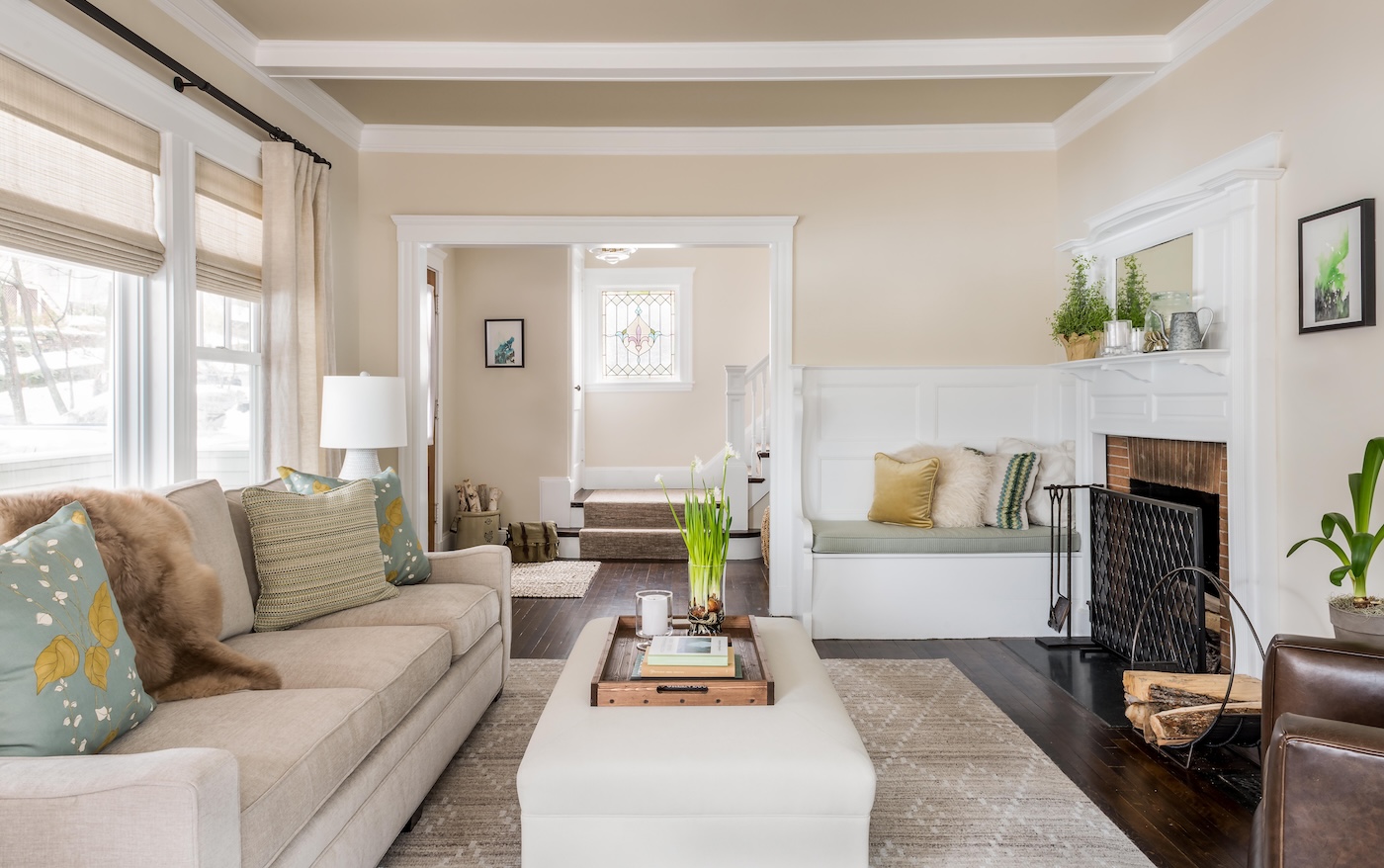 Classic Whole-Home Renovation • Arlington MA Interior Design • Hammond ...